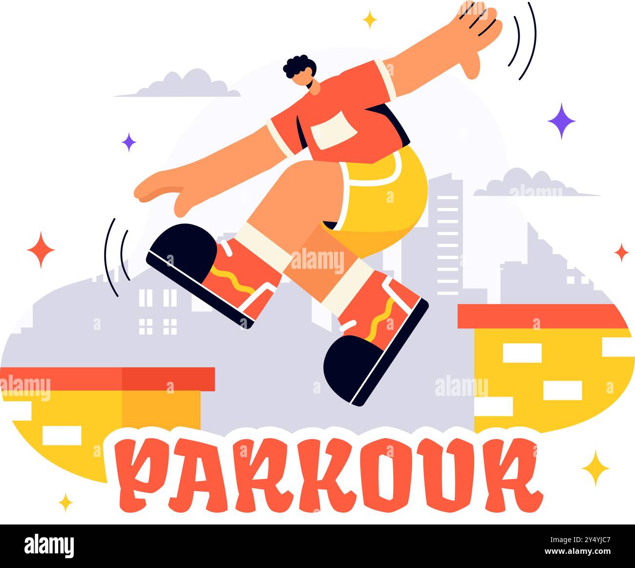 Leaping buildings Cut Out Stock Images & Pictures - Alamy