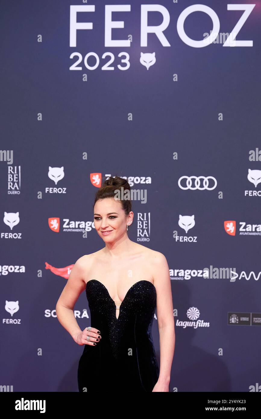 Leonor Watling attends Feroz Awards 2023 - Red Carpet at Auditorium on ...