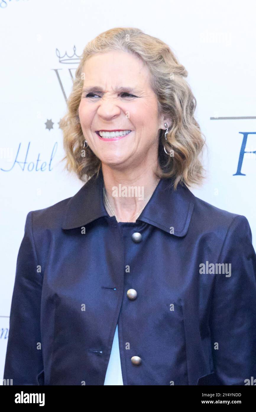 Princess Elena de Borbon, Mario Vargas Llosa during 'Capote De Las ...