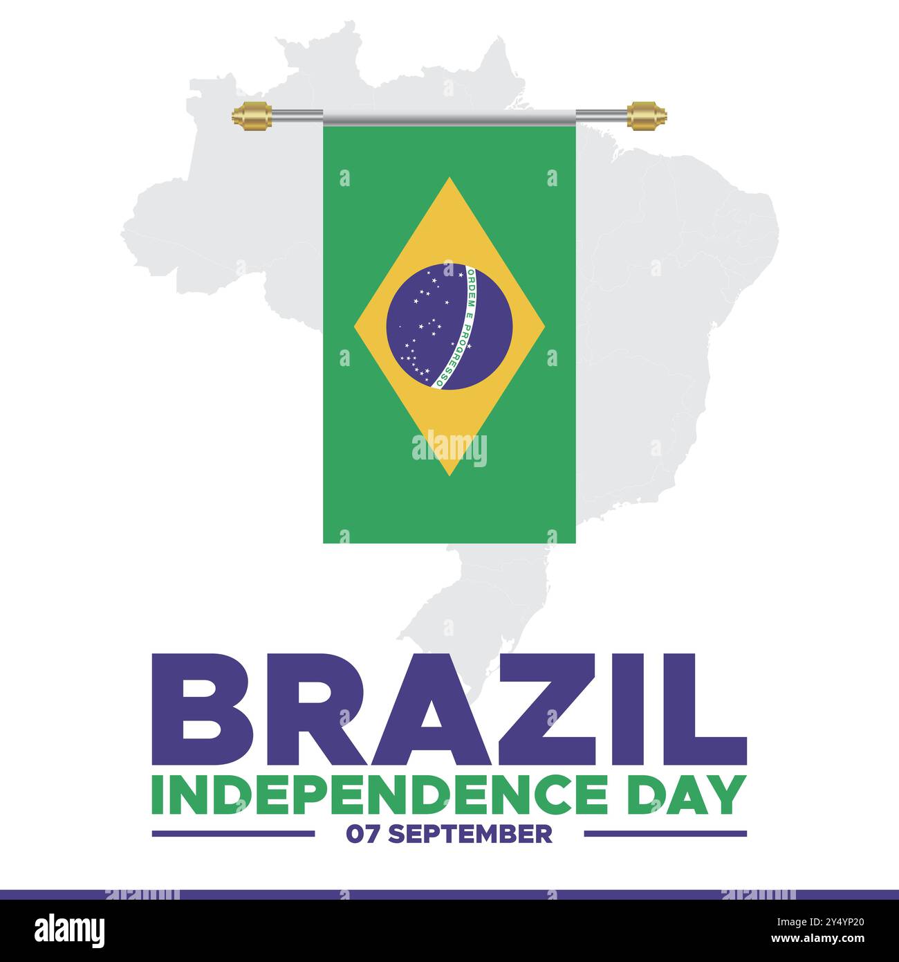 Brazil independence Stock Vector Images - Alamy