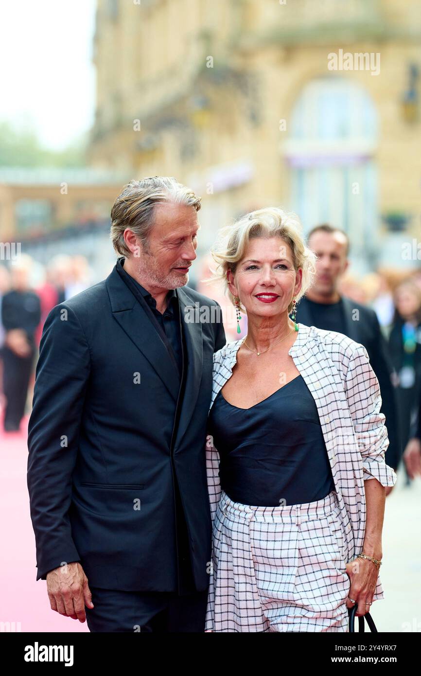 Mads Mikkelsen, Hanne Jacobsen attended 'Bastarden' Red Carpet during ...