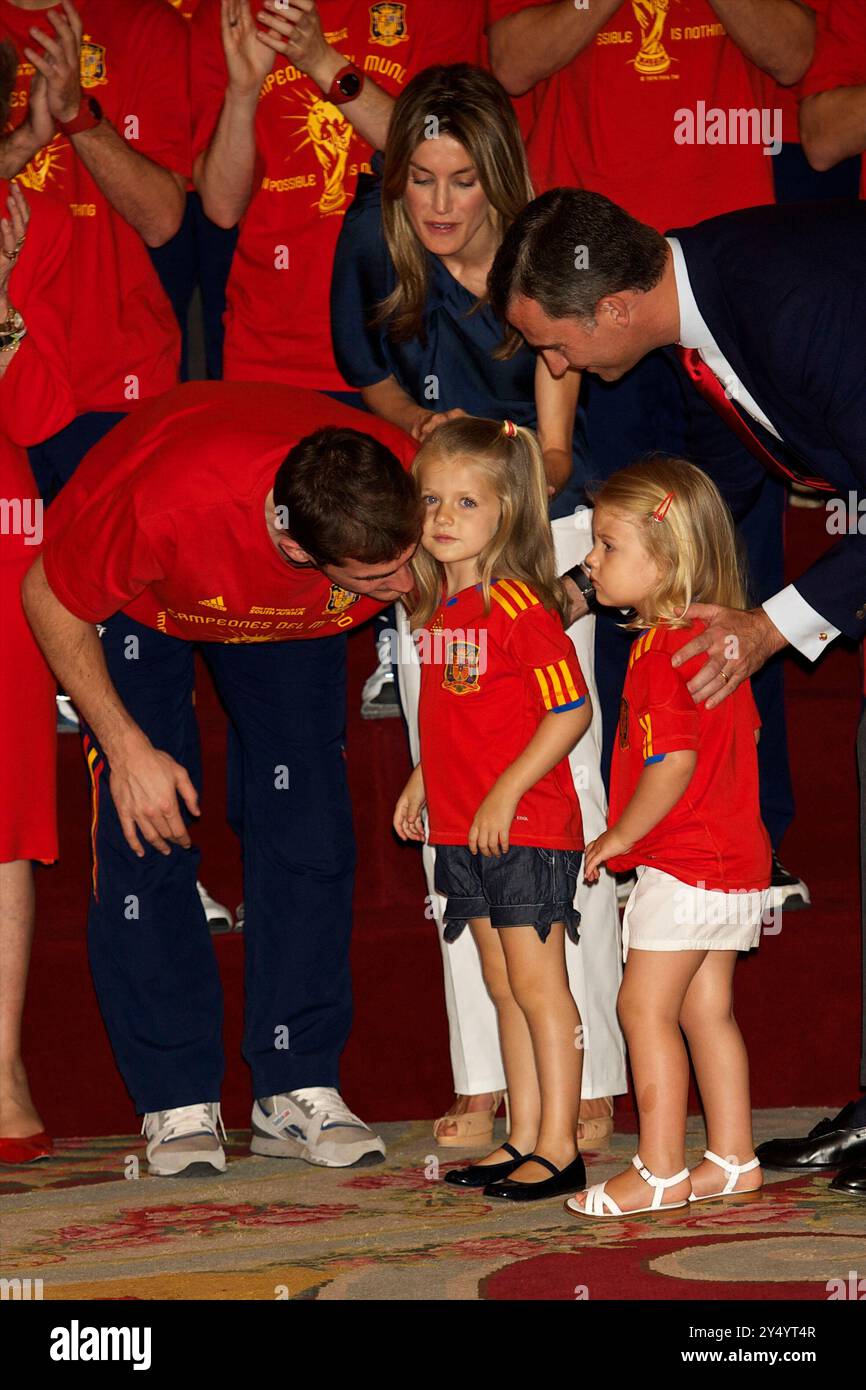 King Juan Carlos, Queen Sofia, Prince Felipe, Princess Letizia ...