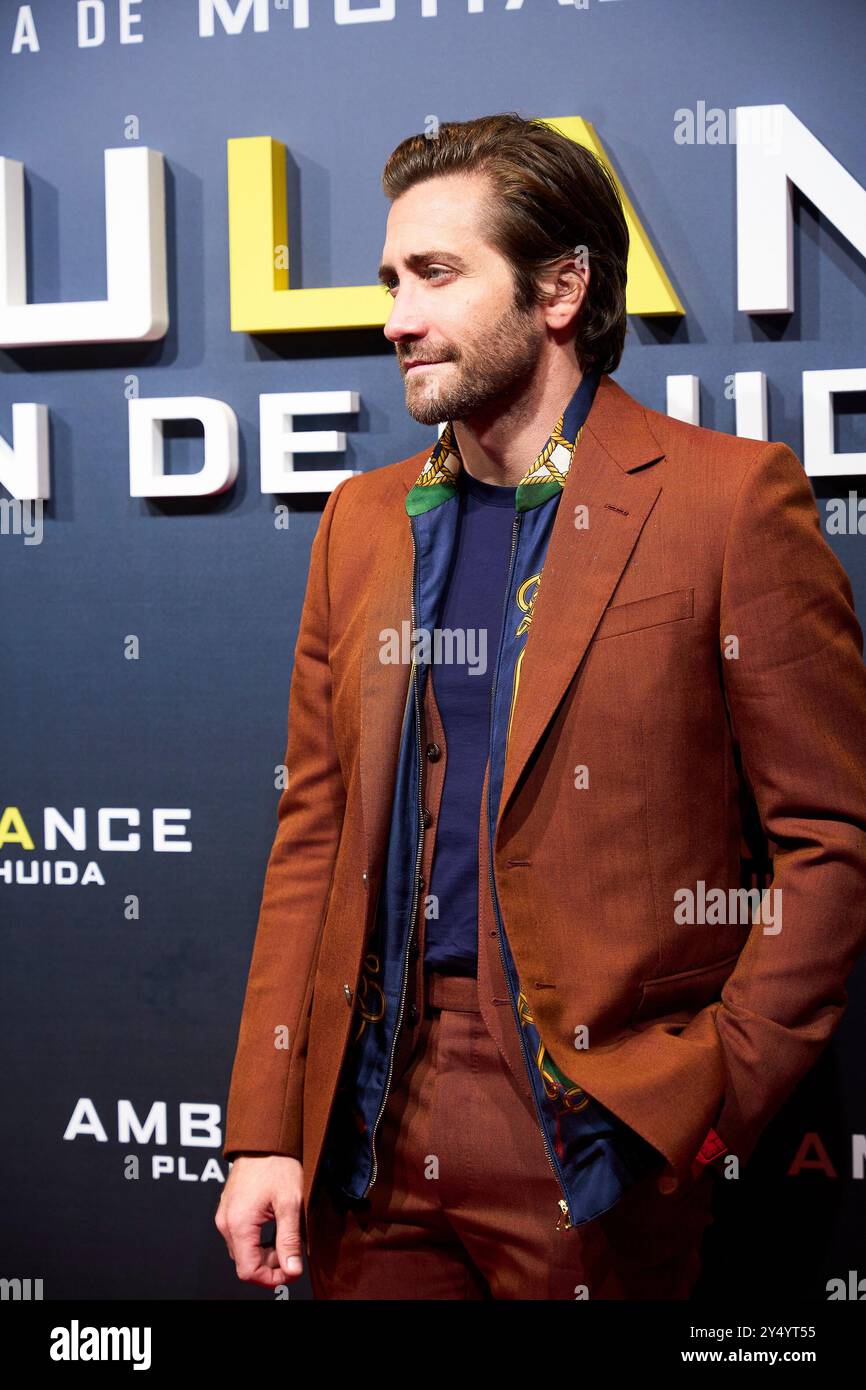 Jake Gyllenhaal attends 'Ambulance' Fan Event at Callao Cinema on March ...