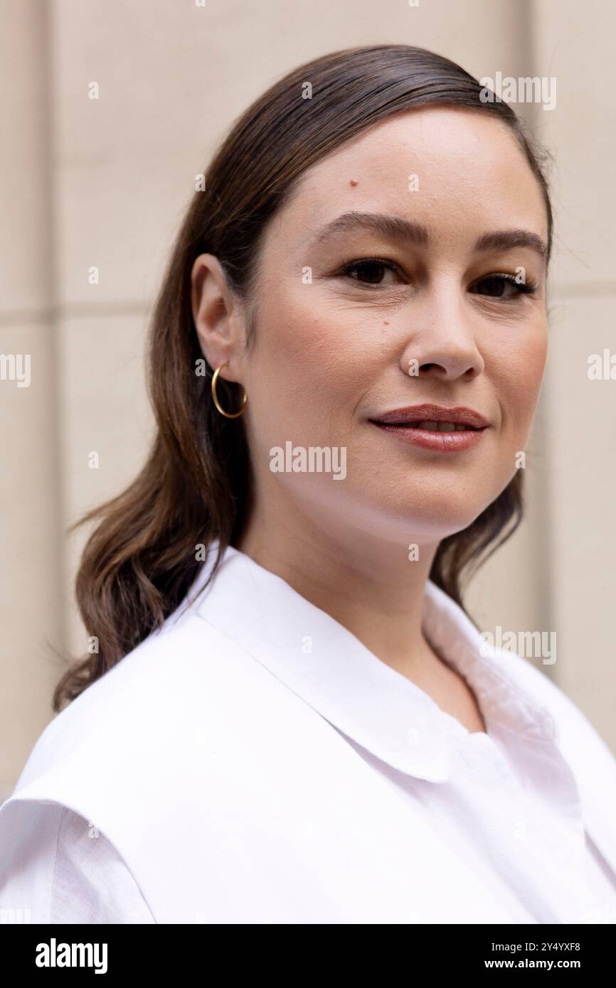 Aida Folch Poses portrait session during the promotion of Isla Perdida ...