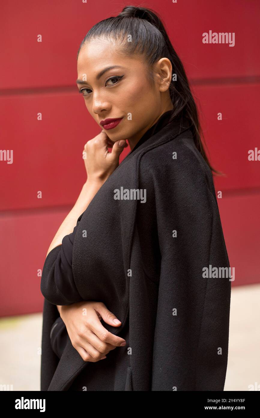 Alexandra Masangkay Poses portrait session during the promotion of El ...