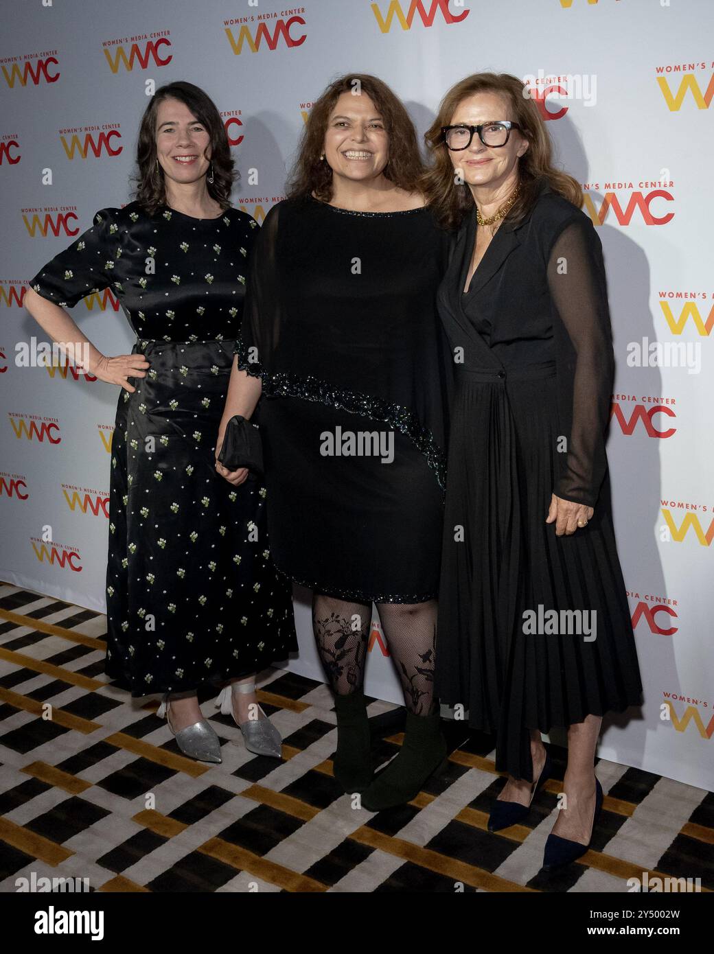New York, USA. 19th Sep, 2024. (L-R) Jenni Wolfson, Judith Helfand, and ...