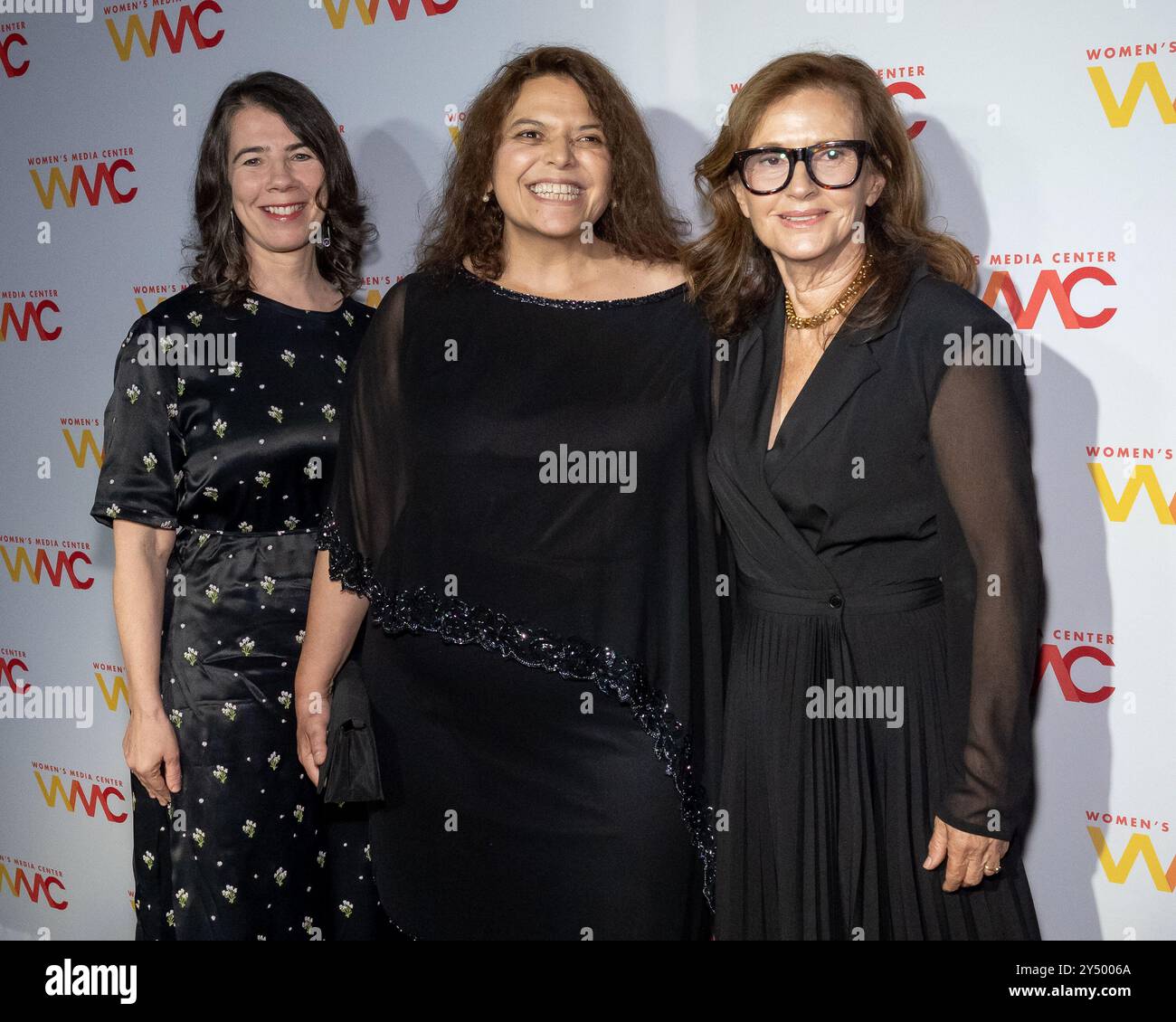 New York, USA. 19th Sep, 2024. (L-R) Jenni Wolfson, Judith Helfand, and ...