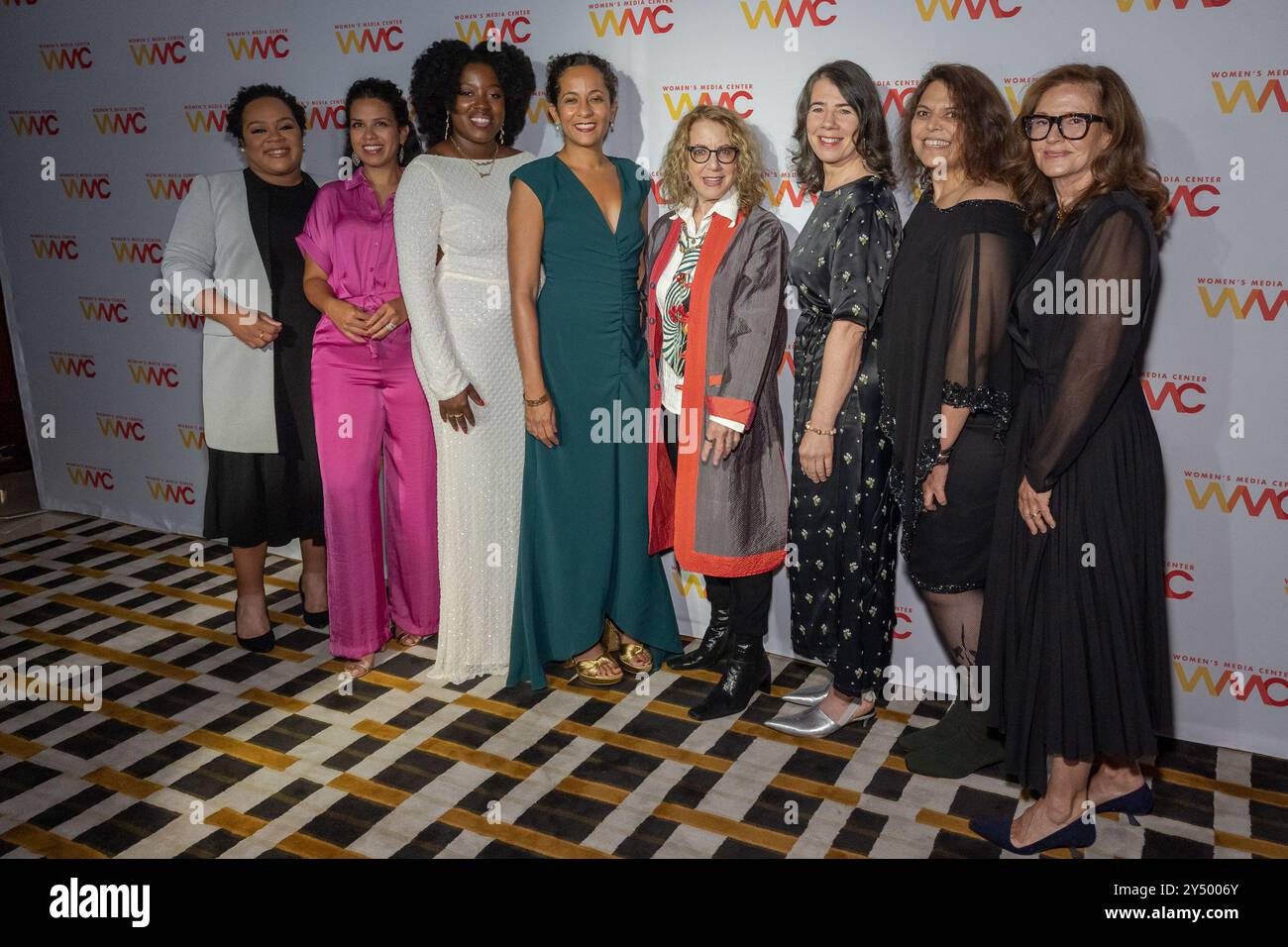 New York, USA. 19th Sep, 2024. (L-R) Yamiche Alcindor, Liz Rebecca ...