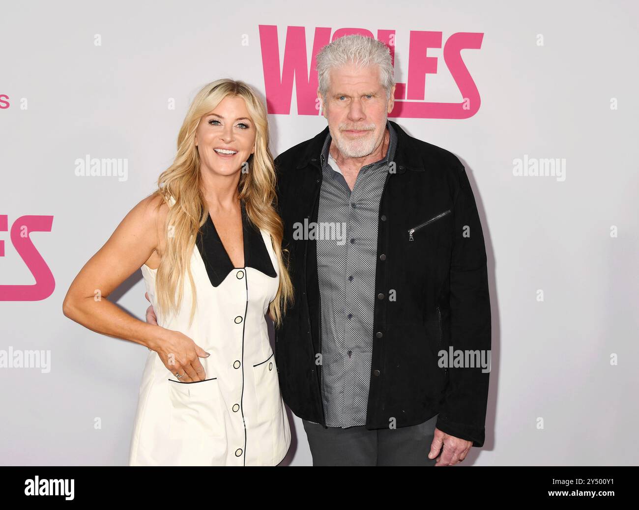 HOLLYWOOD, CALIFORNIA - SEPTEMBER 18: (L-R) Allison Dunbar and Ron ...