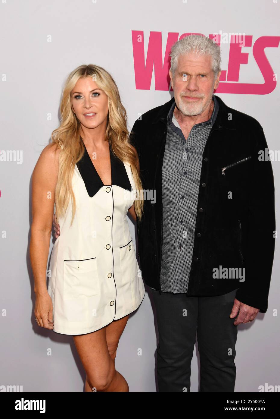 HOLLYWOOD, CALIFORNIA - SEPTEMBER 18: (L-R) Allison Dunbar and Ron ...