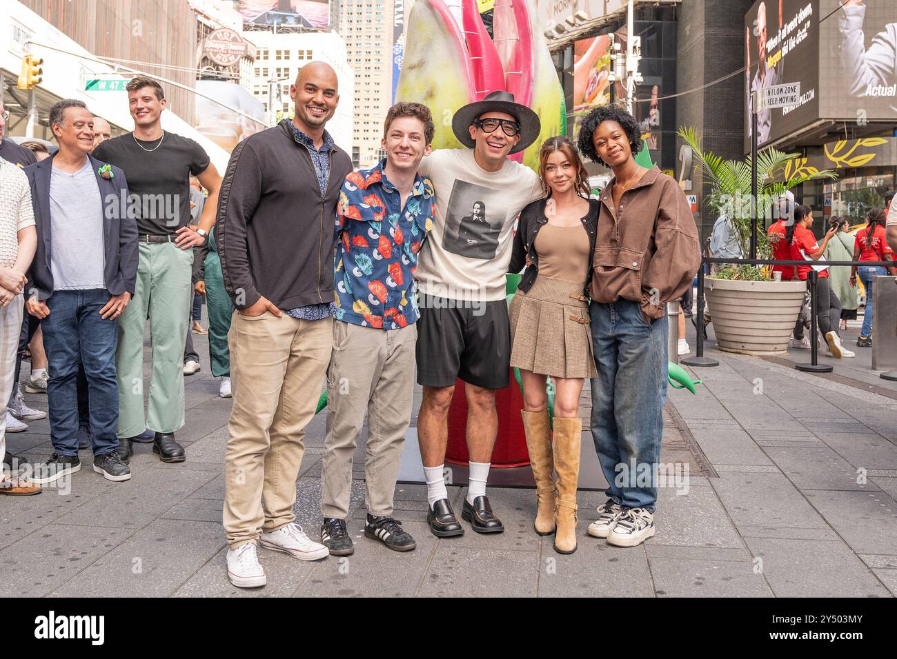 New York, New York, USA. 19th Sep, 2024. Nicholas Christopher, Andrew ...