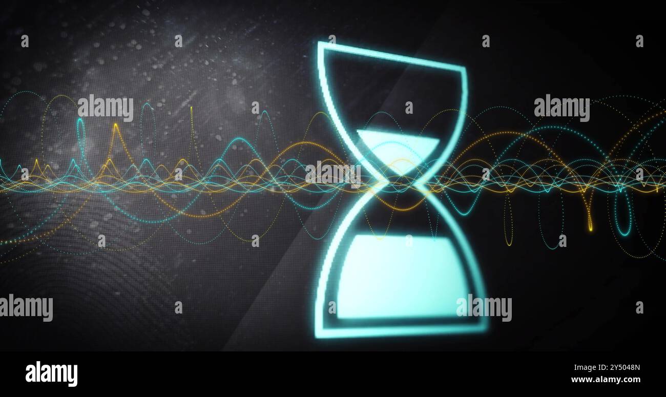 Digital loading symbol motion graphics hi-res stock photography and ...