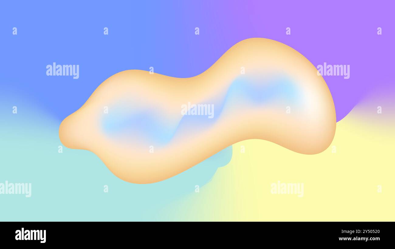 Trendy modern fluid gradients hi-res stock photography and images - Alamy