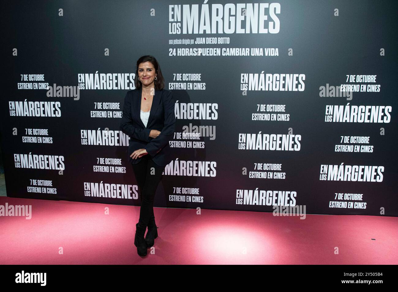 Olga Rodriguez attends to 'En Los Margenes' photocall on October 4 ...