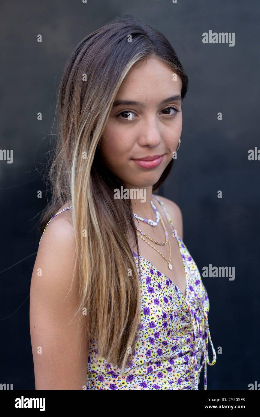 Alexity poses for a photo session on August 29, 2021 in Madrid, Spain ...