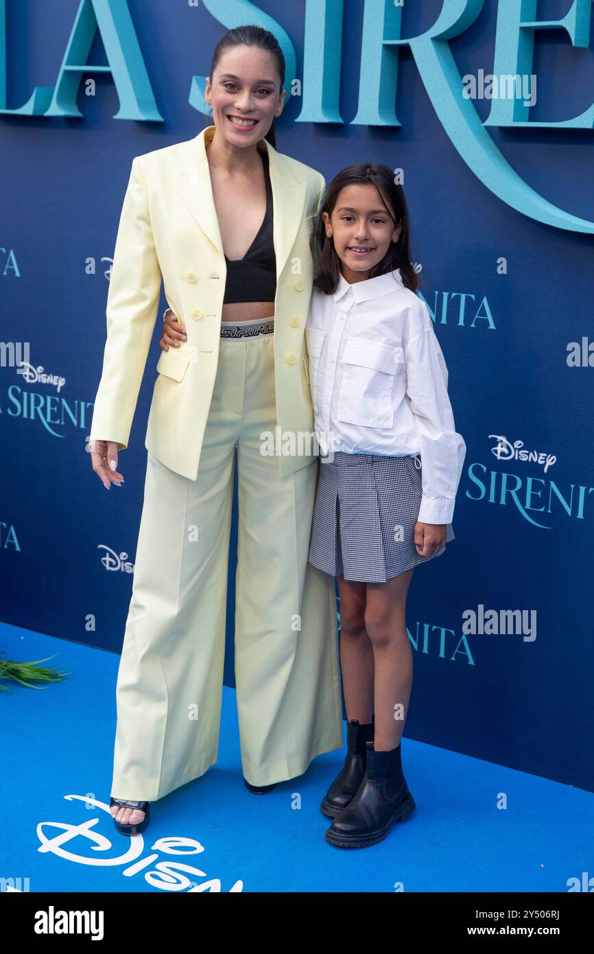 Clarice Alves attends to 'La Sirenita' 'The Little Mermaid' photocall ...