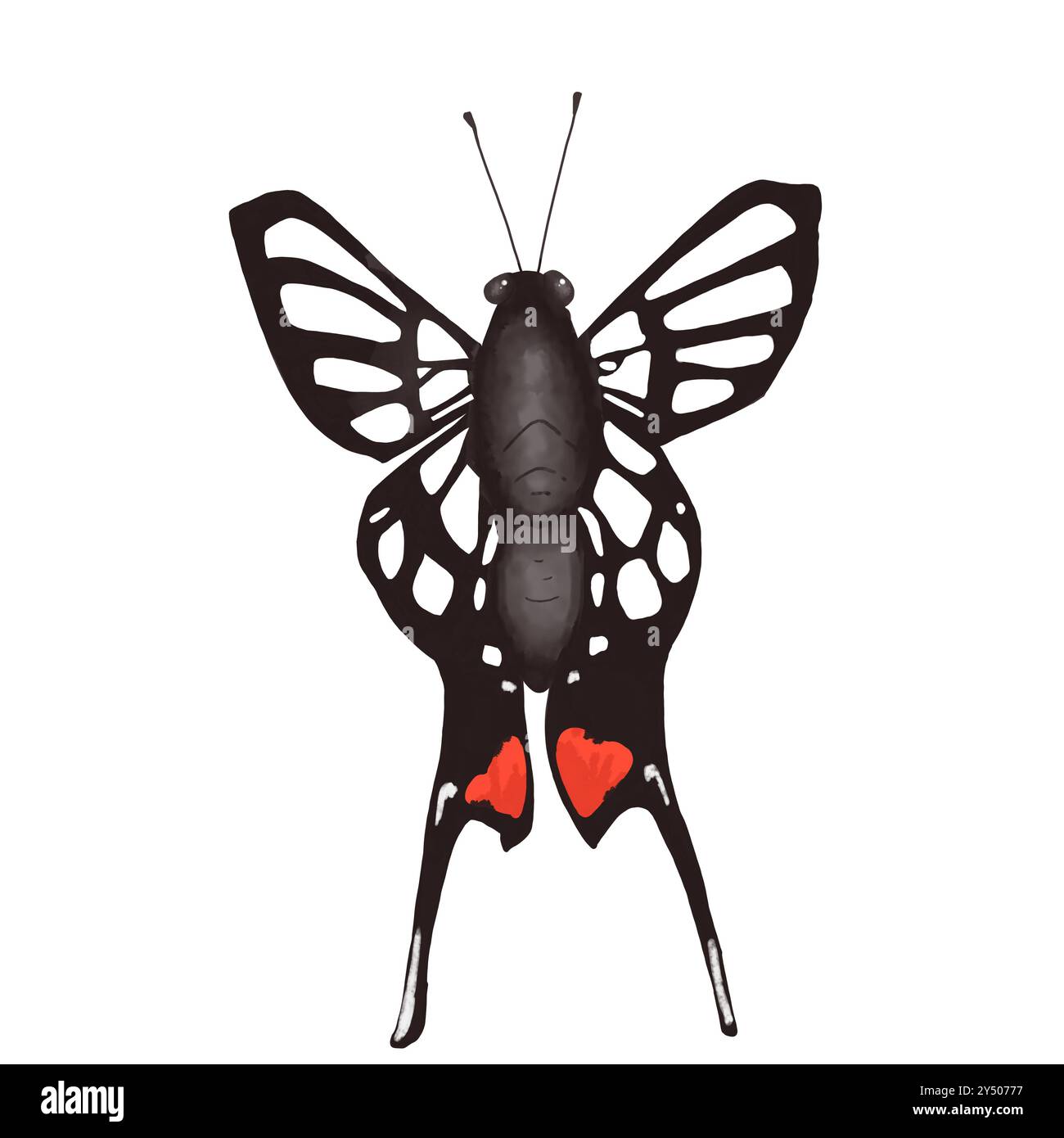 Watercolor cut out silhouette Cut Out Stock Images & Pictures - Alamy