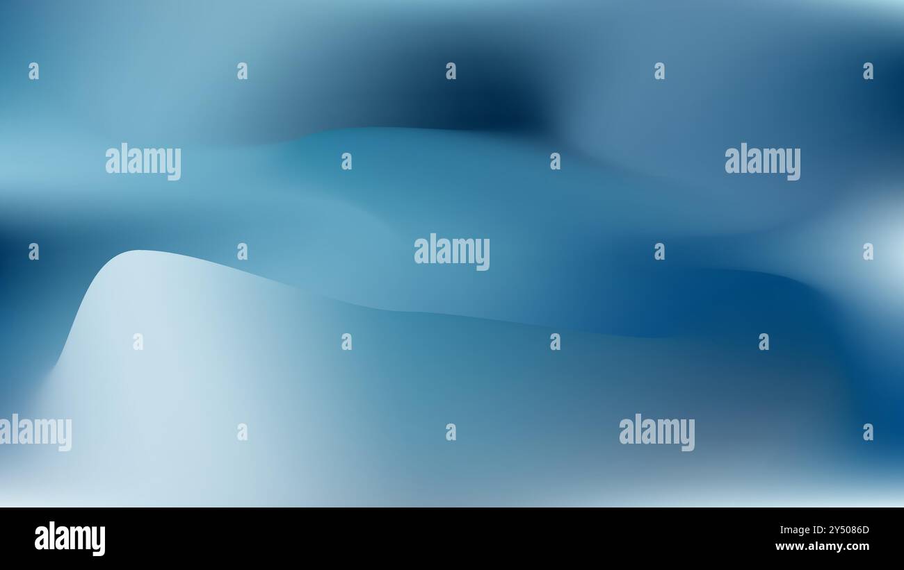 Blue and white gradient with subtle waves, suitable for backgrounds, designs, and branding ...