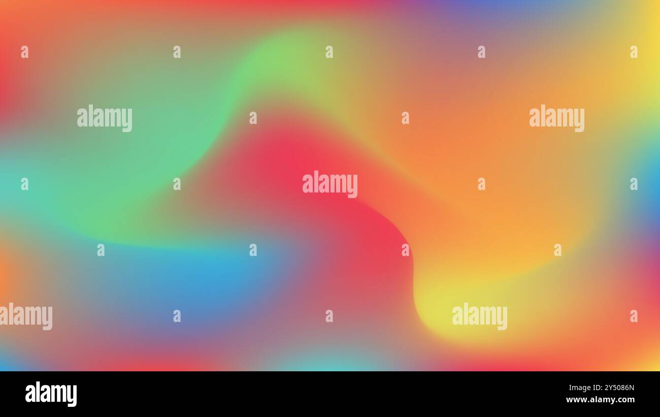 Abstract vibrant colors blending Stock Vector Images - Alamy