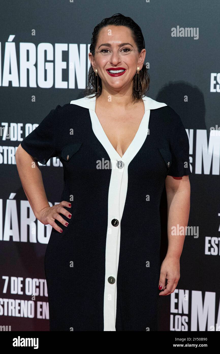 Pepa Rus attends to 'En Los Margenes' photocall on October 4, 2022 in ...