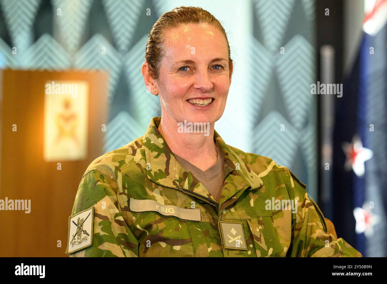New Zealand's army chief Major General Rose King, the first woman to ...