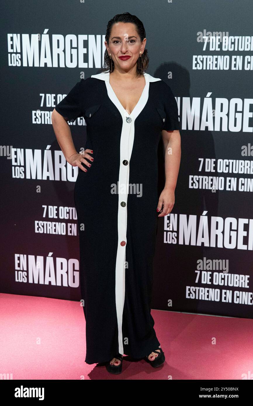 Pepa Rus attends to 'En Los Margenes' photocall on October 4, 2022 in ...