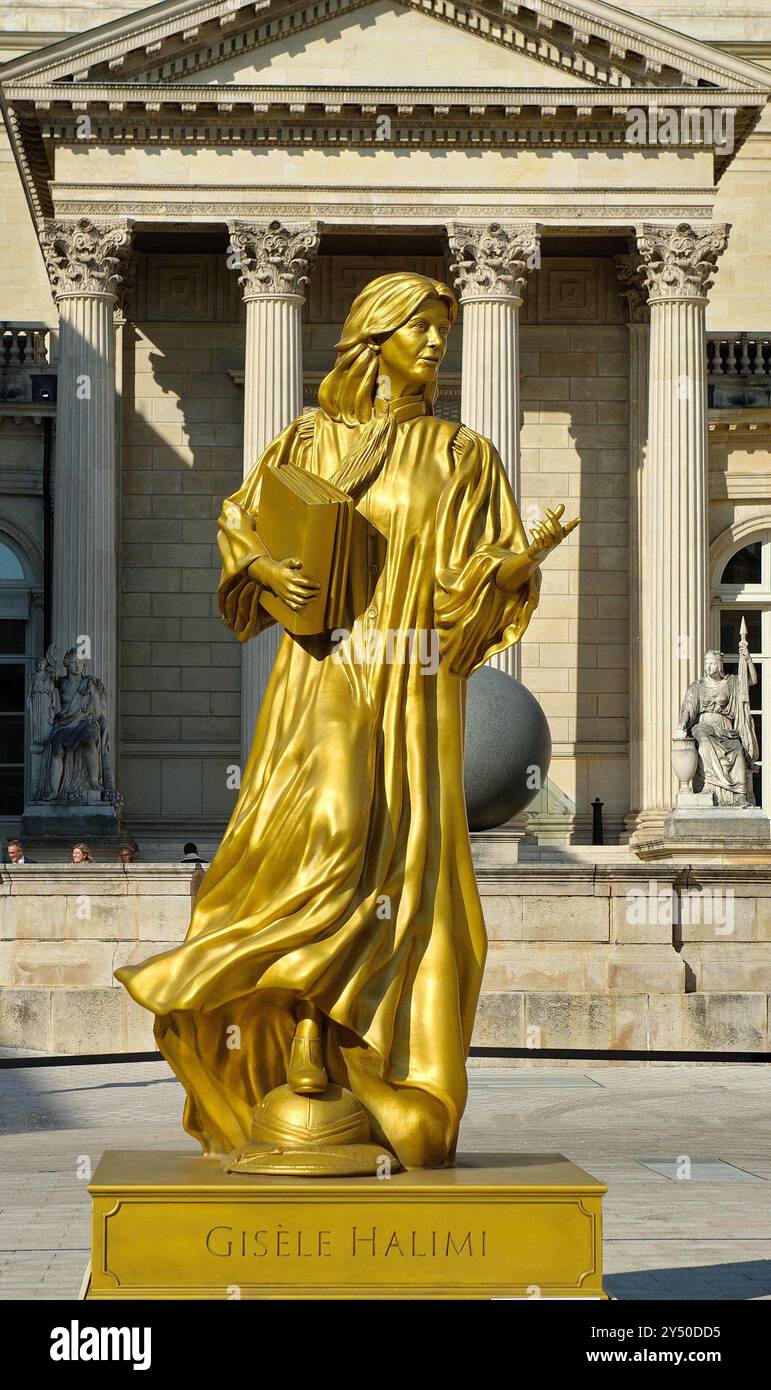 Ten statues of women honoured at the opening ceremony of the Games are ...