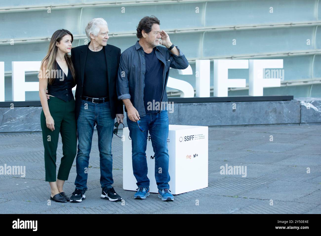 David Cronenberg receives the Donosti Award Photocall during 70th San ...