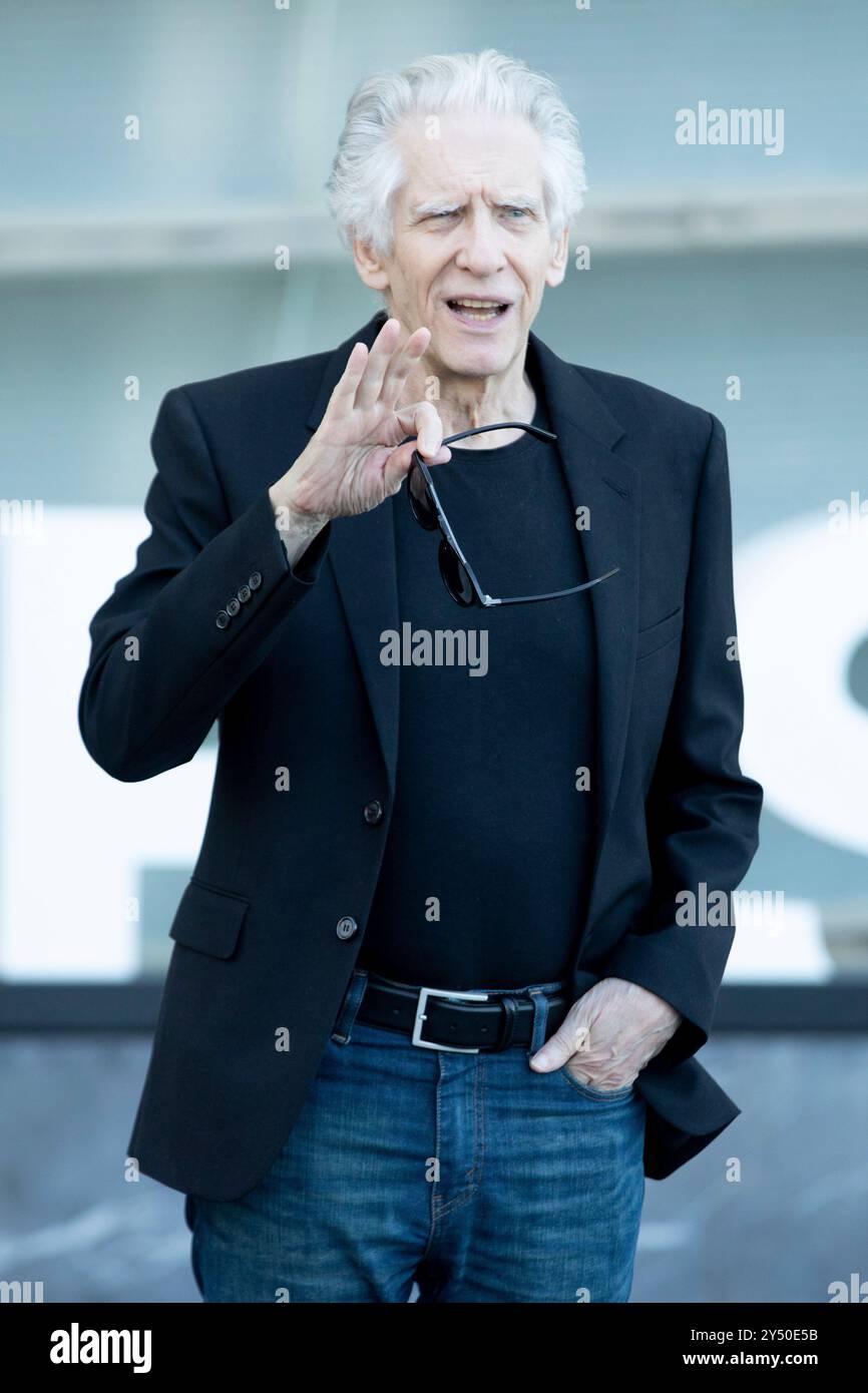 David Cronenberg receives the Donosti Award Photocall during 70th San ...
