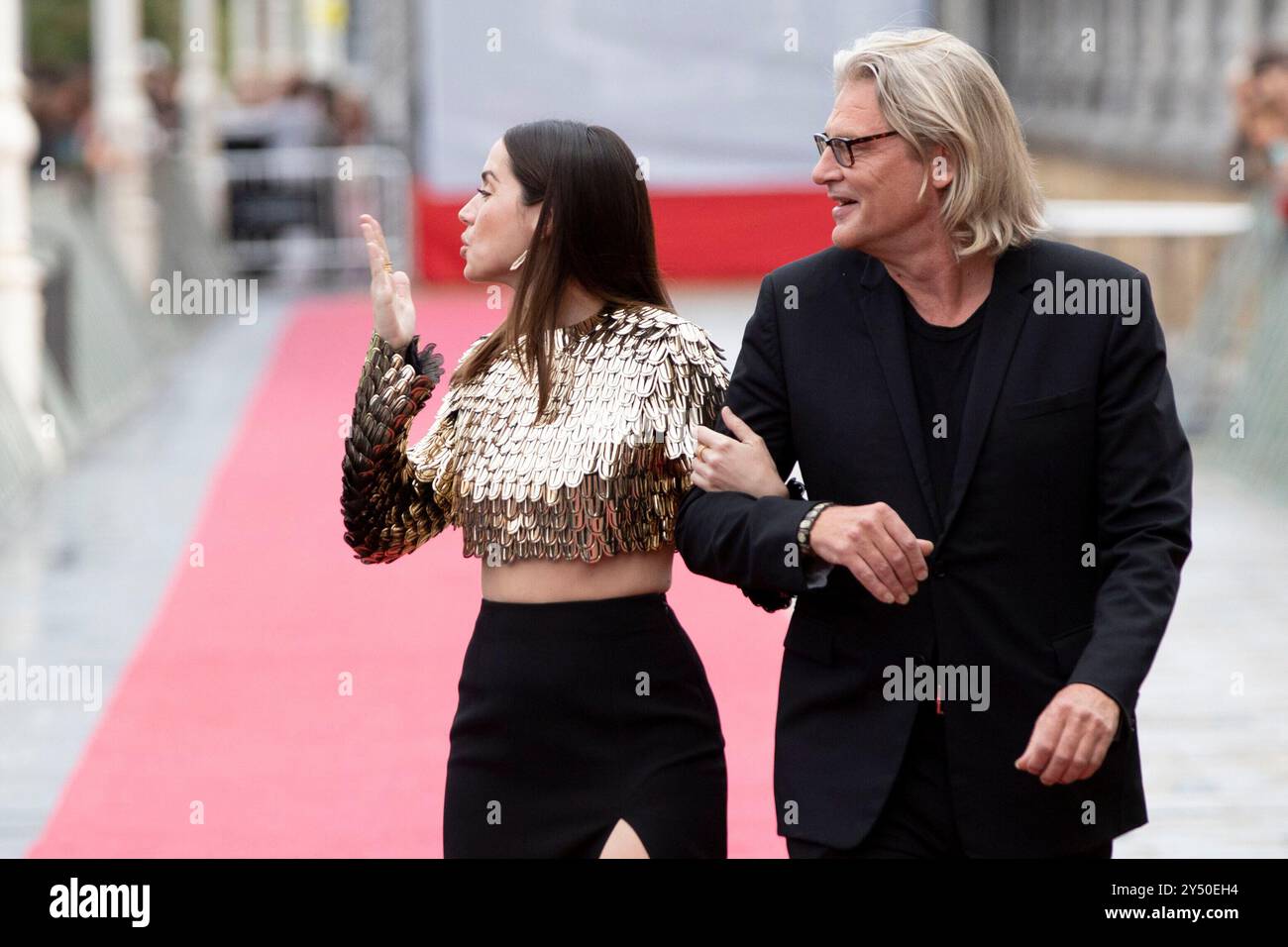 Ana de Armas and Australian director Andrew Dominik attended 'Blonde ...