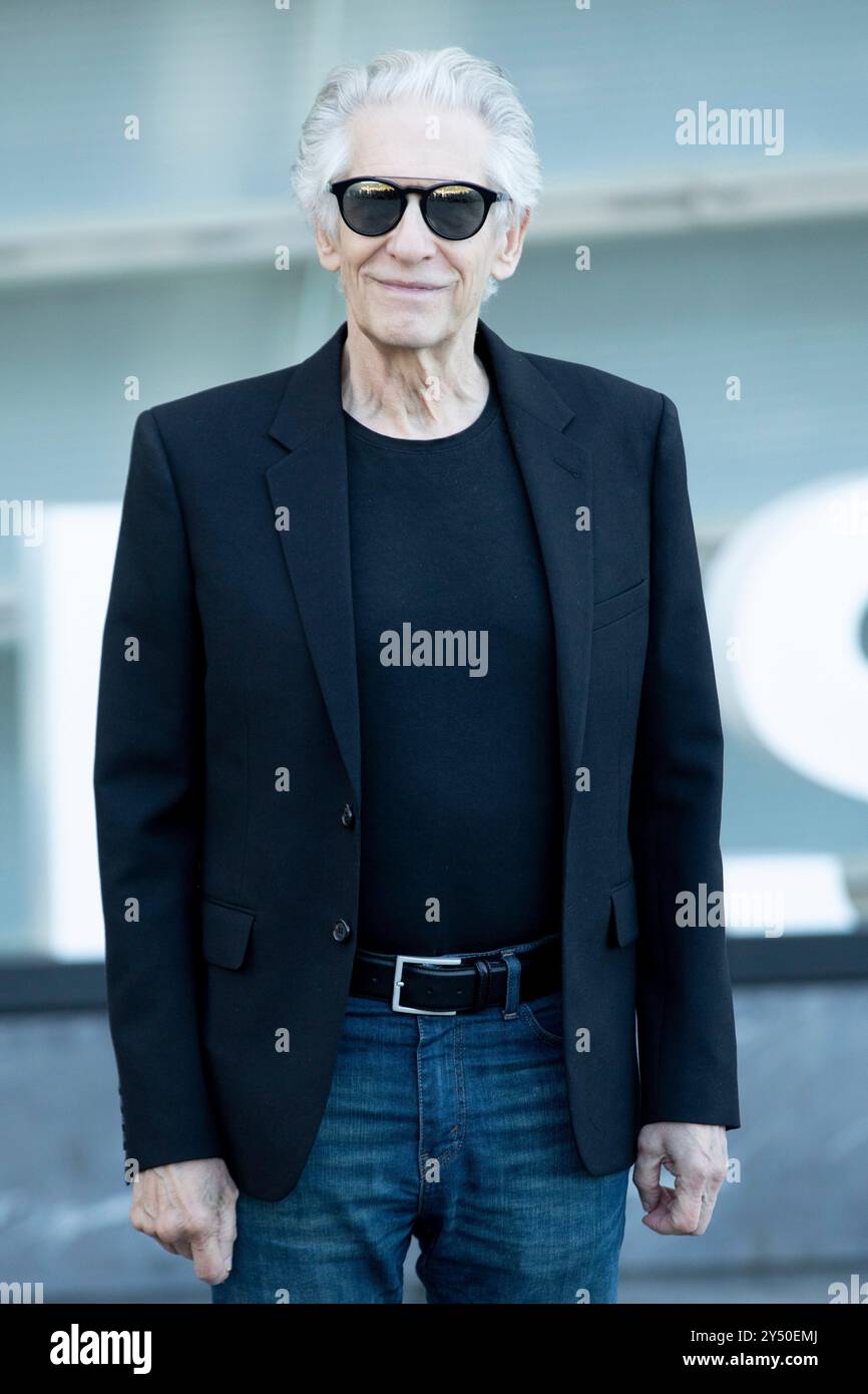 David Cronenberg receives the Donosti Award Photocall during 70th San ...