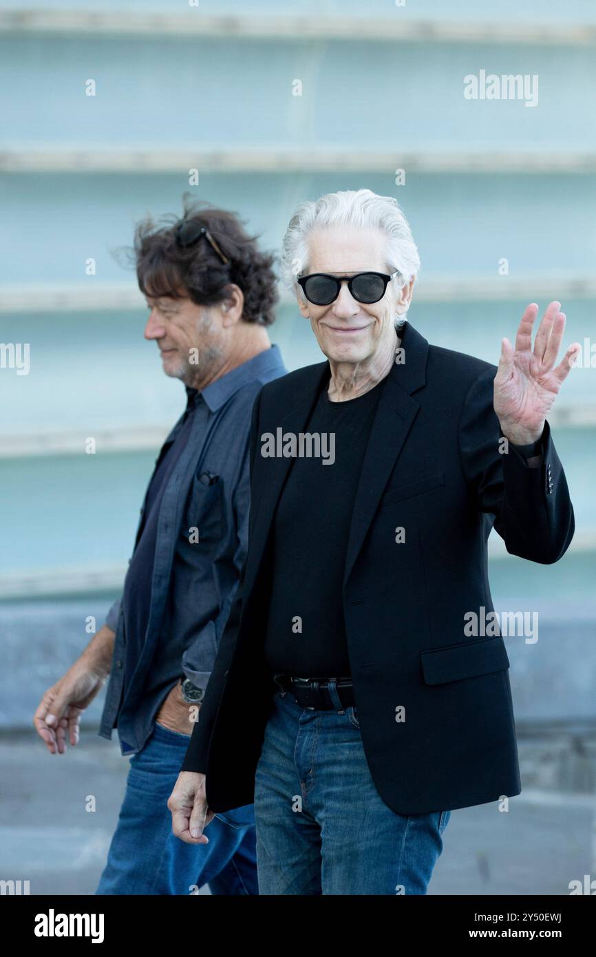David Cronenberg receives the Donosti Award Photocall during 70th San ...