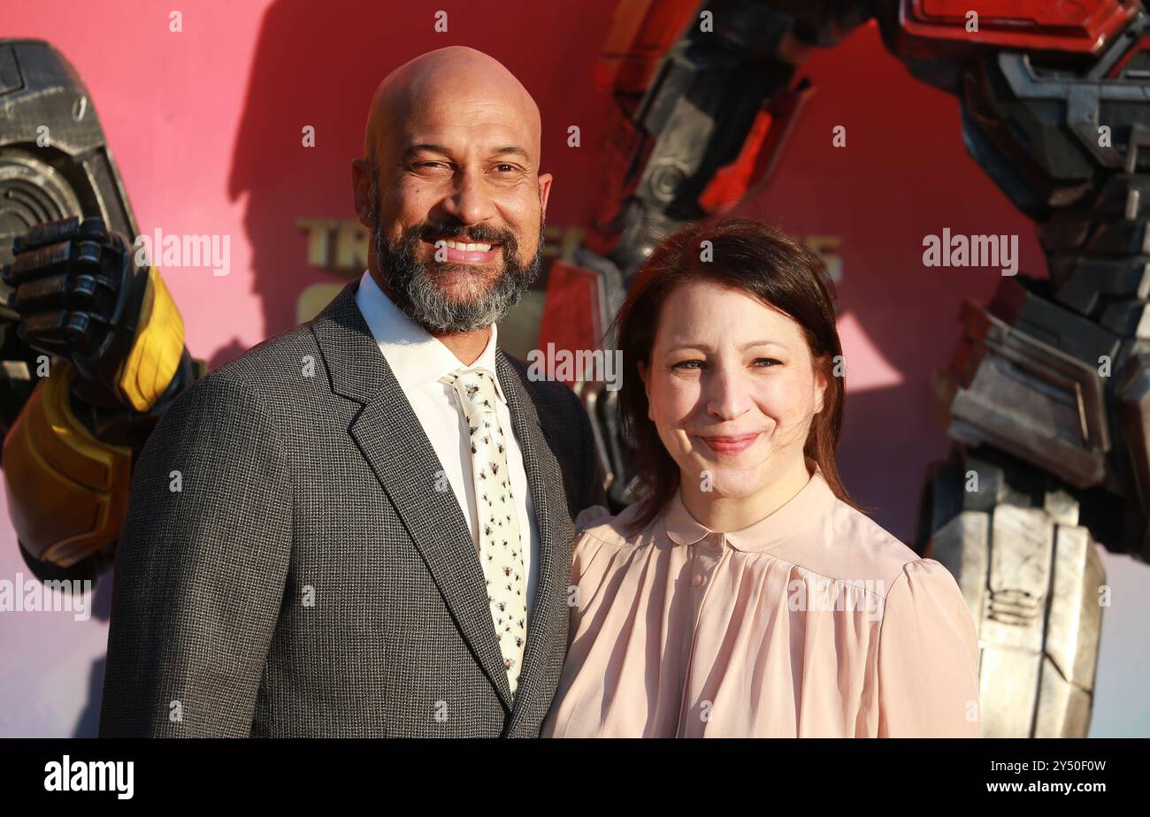 Keegan-Michael Key and and Elle Key attend the European Premiere of ...