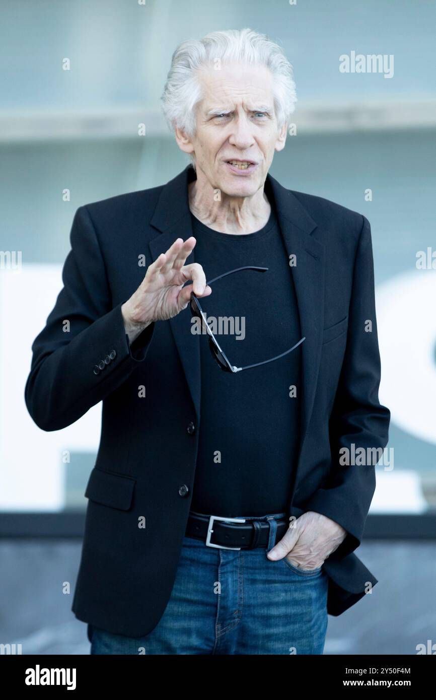 David Cronenberg receives the Donosti Award Photocall during 70th San ...