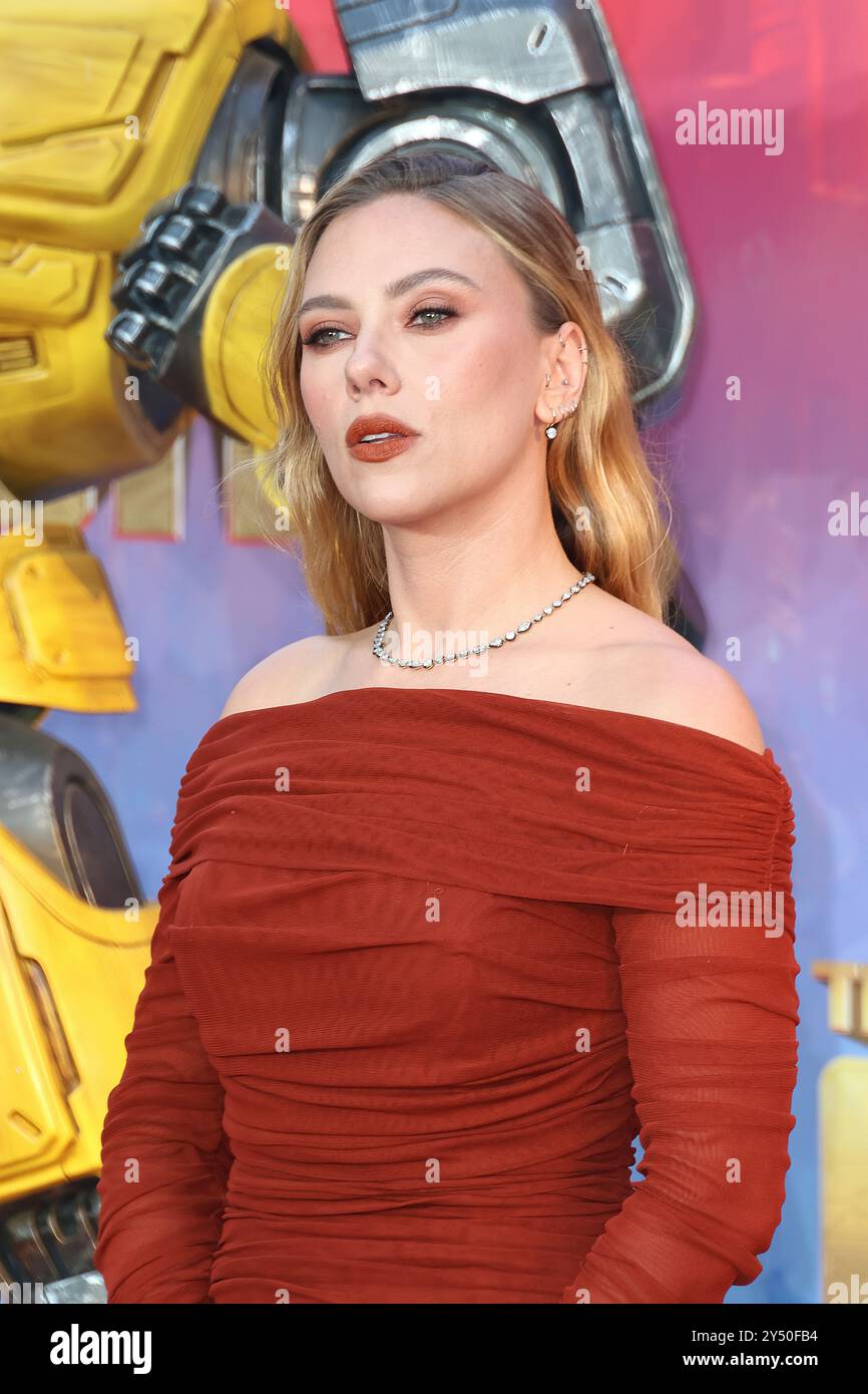 Scarlett Johansson, Transformers One - UK Premiere, Leicester Square ...