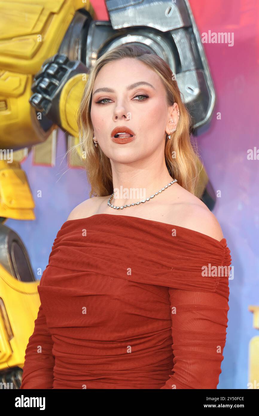 Scarlett Johansson, Transformers One - UK Premiere, Leicester Square ...