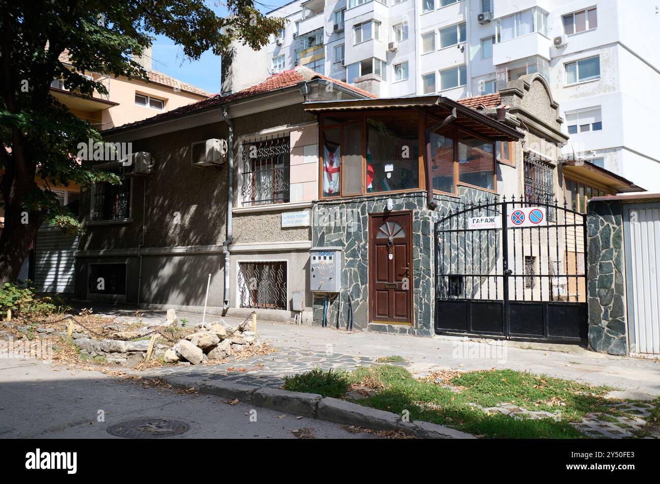 A well-preserved historic building features interesting architectural ...