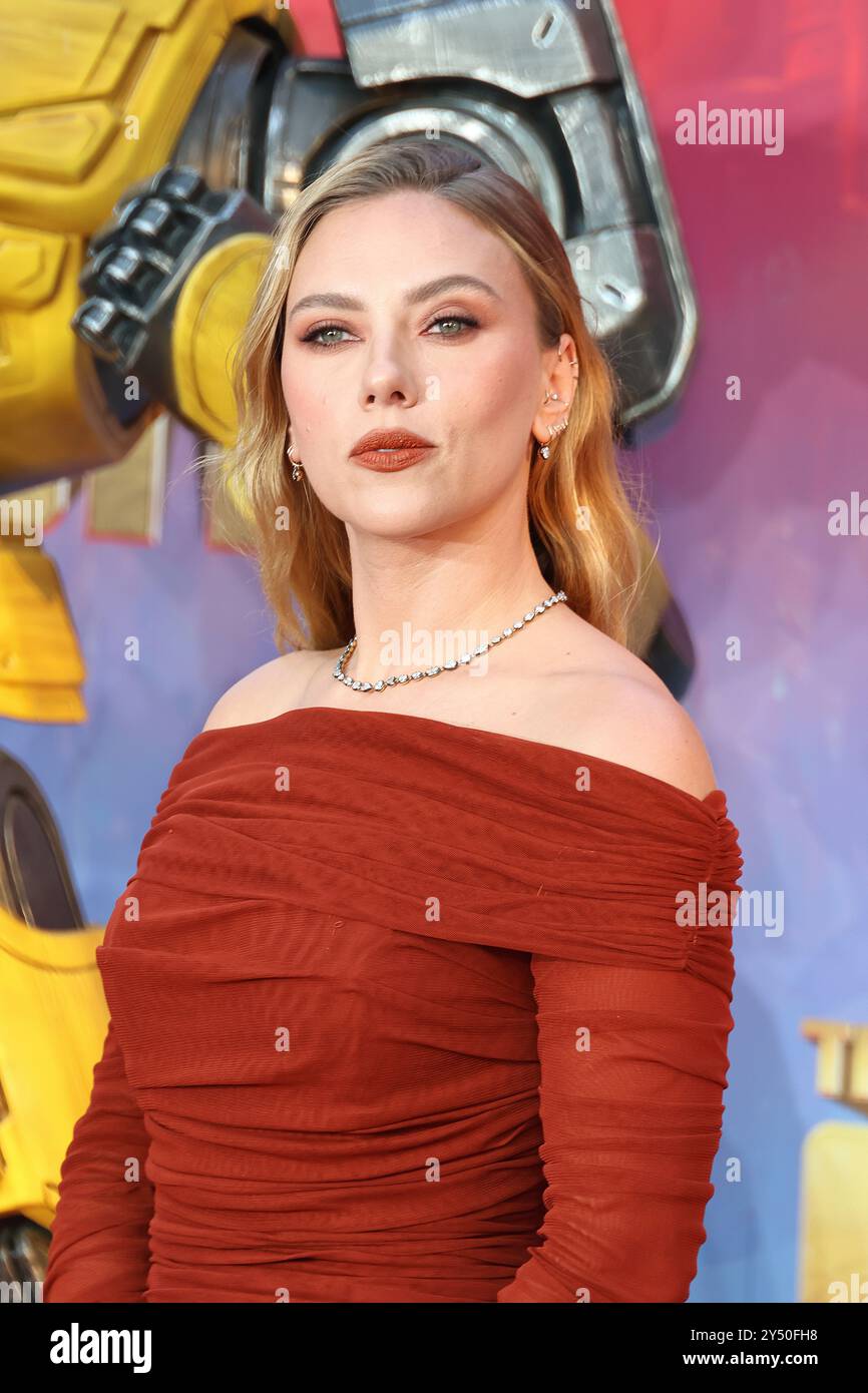 Scarlett Johansson, Transformers One - UK Premiere, Leicester Square ...