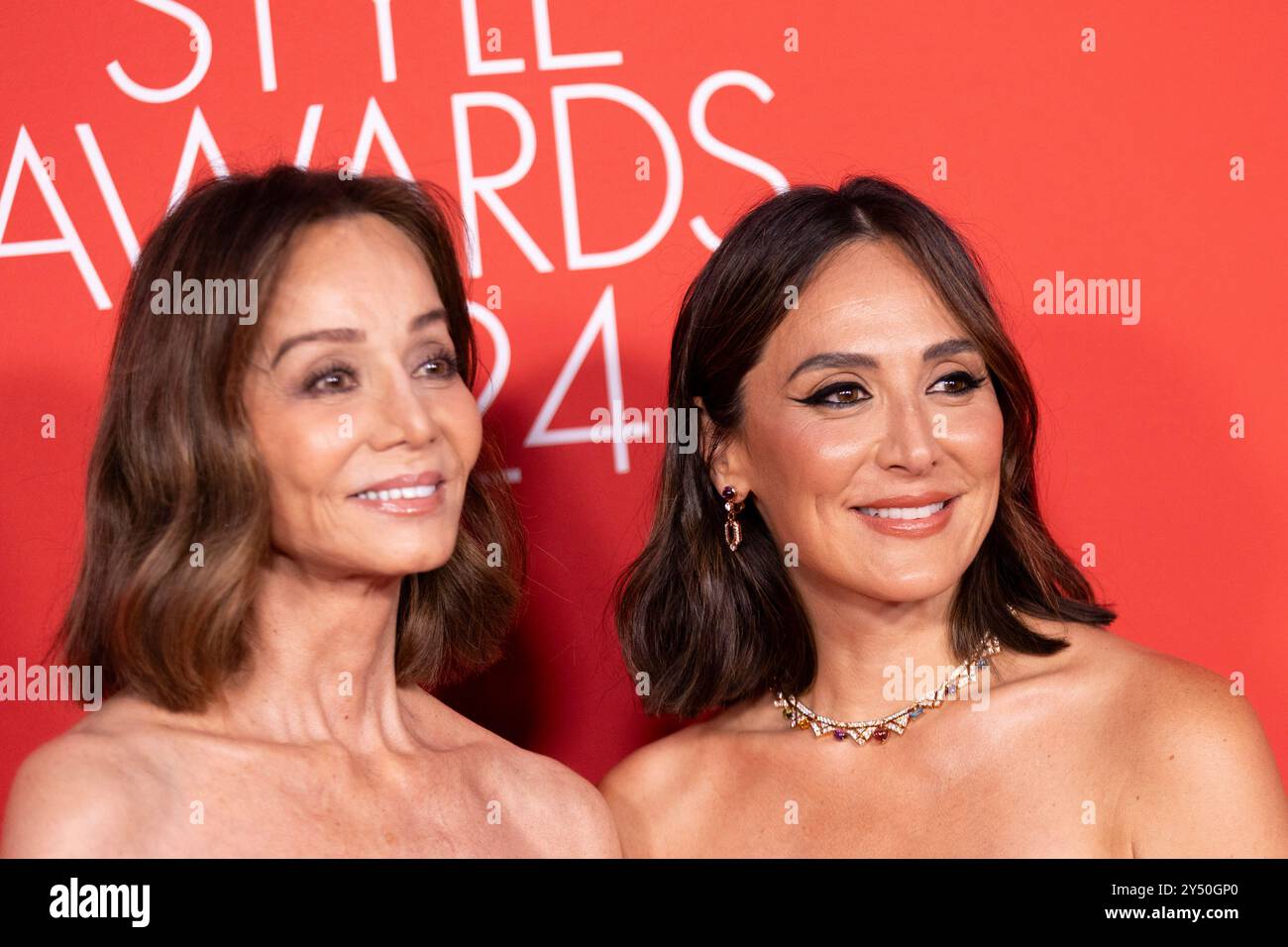 Isabel Preysler and Tamara Falco attended 'The ELLE Style Awards 2024 ...
