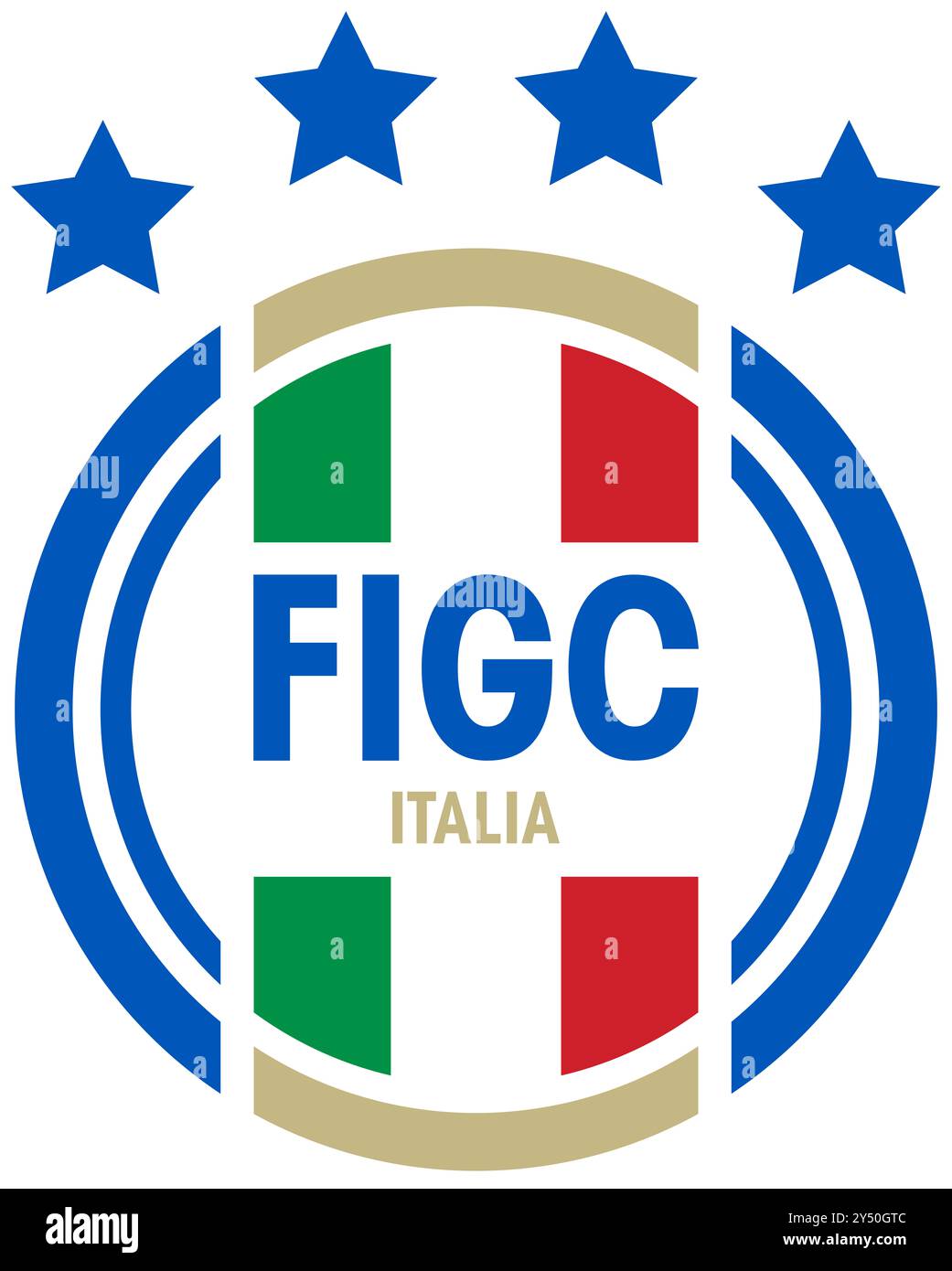 Italian Football Federation logo Stock Photo - Alamy