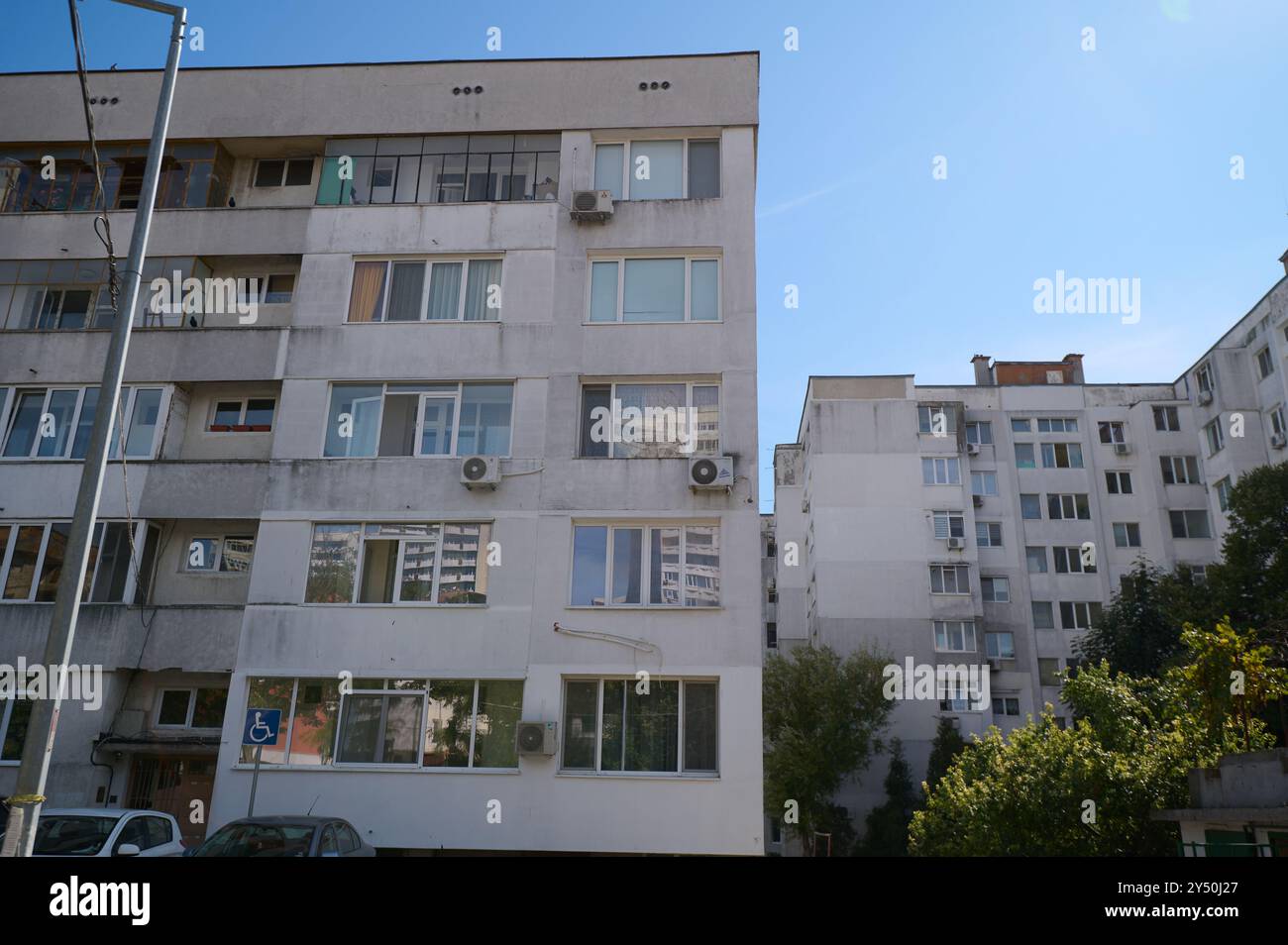 Modern residential architecture featuring multiple story buildings ...