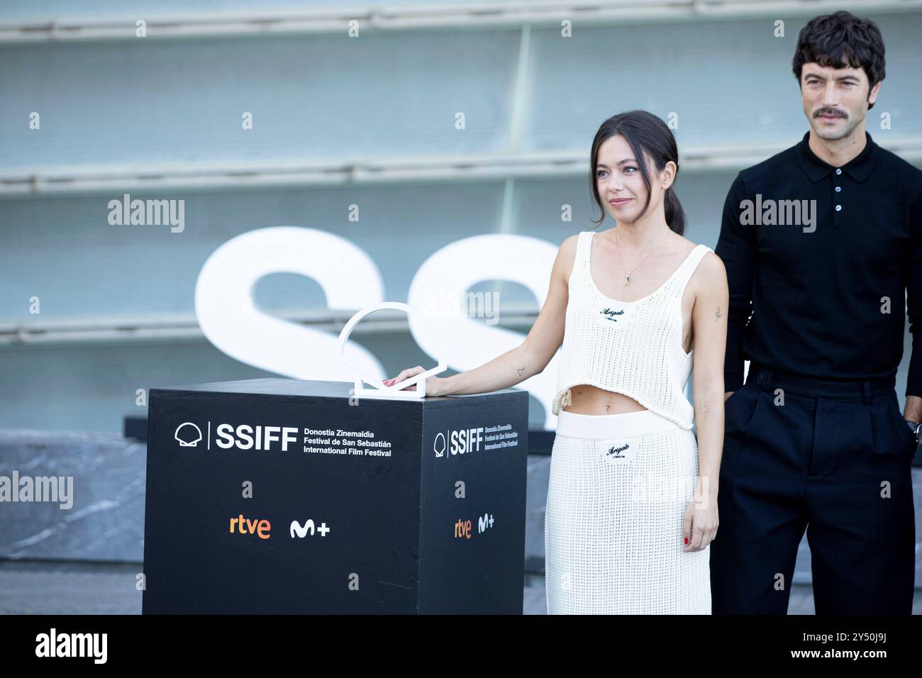 Anna Castillo and actor Javier Rey attended 'Historias para No Contar ...