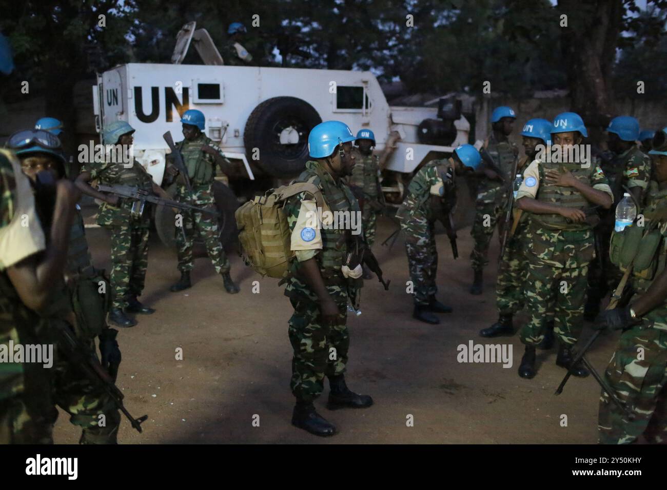Pope Francis visits the Central African Republic Stock Photo - Alamy