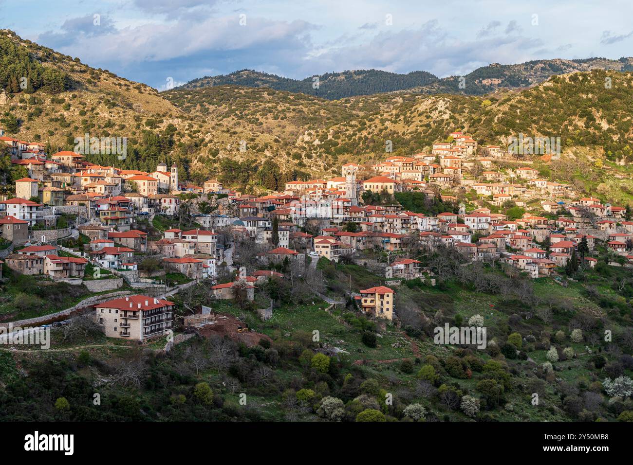 Dimitsana village traditional architecture hi-res stock photography and ...