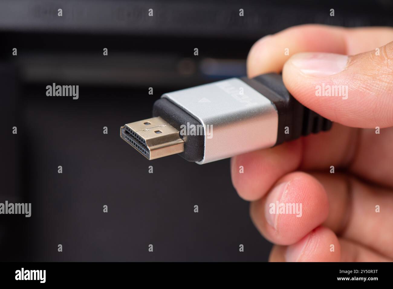 Standard type of HDMI connector and cable Stock Photo - Alamy