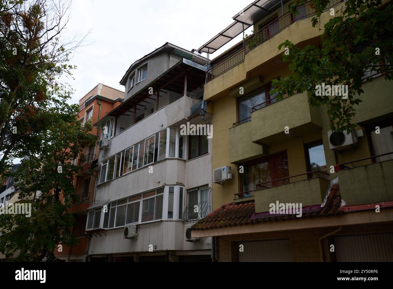 Multi storied contemporary buildings in hi-res stock photography and ...