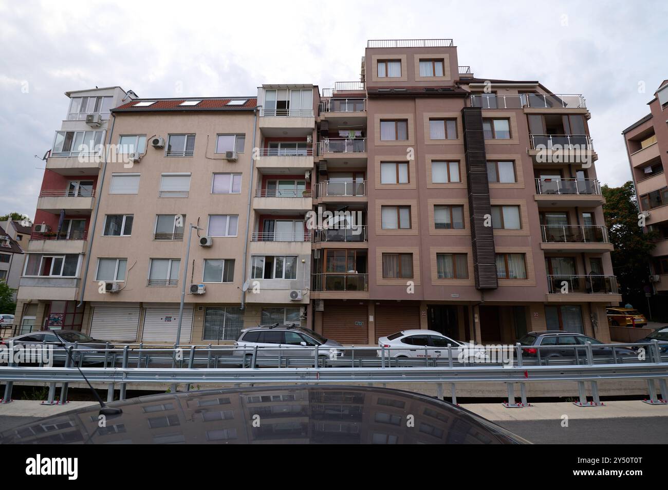 Modern residential architecture showcases multiple stories and ...