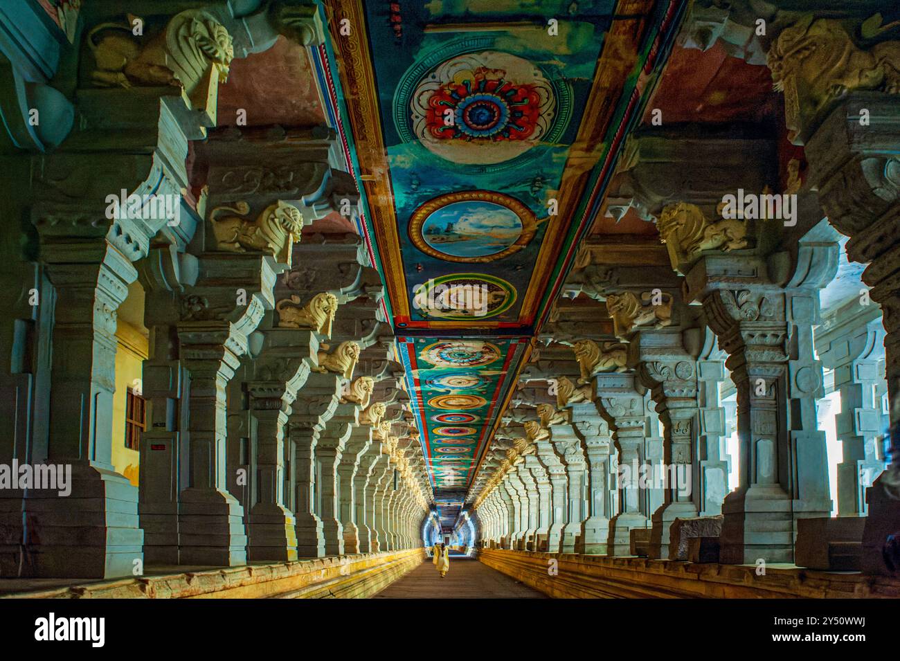 Rameswaram temple hi-res stock photography and images - Alamy