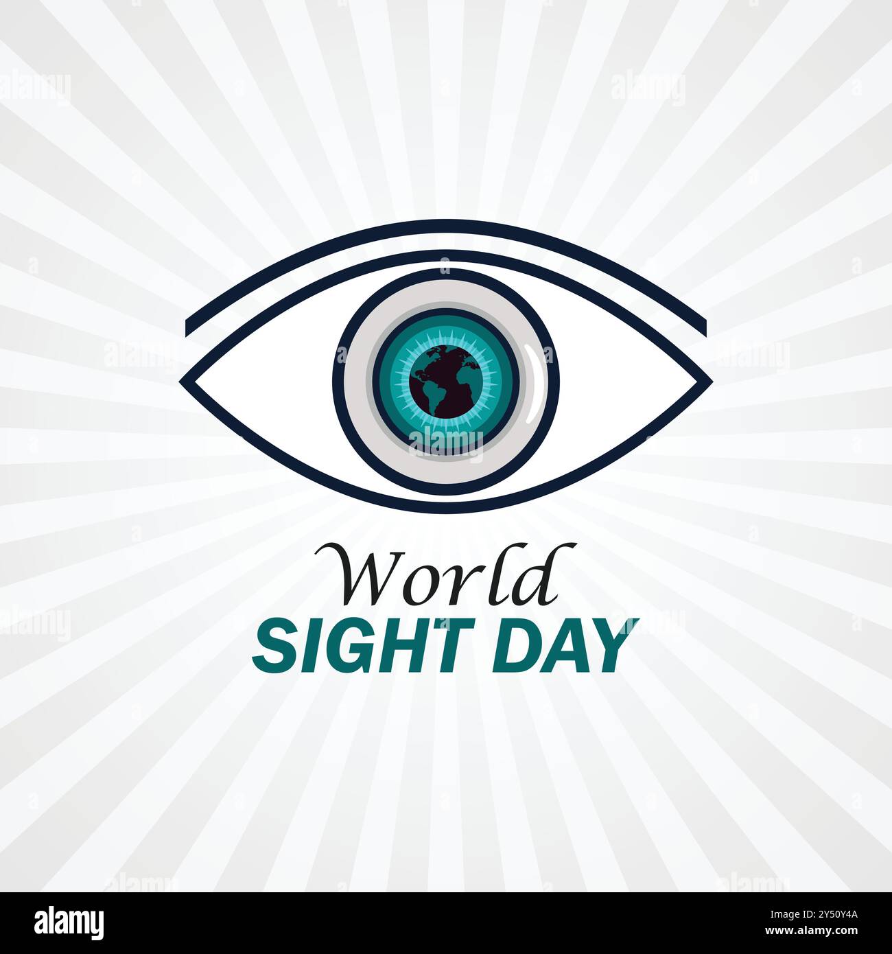 World Sight Day. Holiday concept. Template for background, banner, card ...