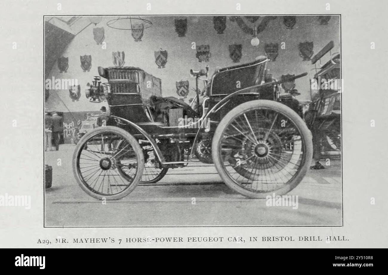 Mr. MAYHEW'S 7 HORSE-POWER PEUGEOT CAR, IN BRISTOL from the Article THE ...